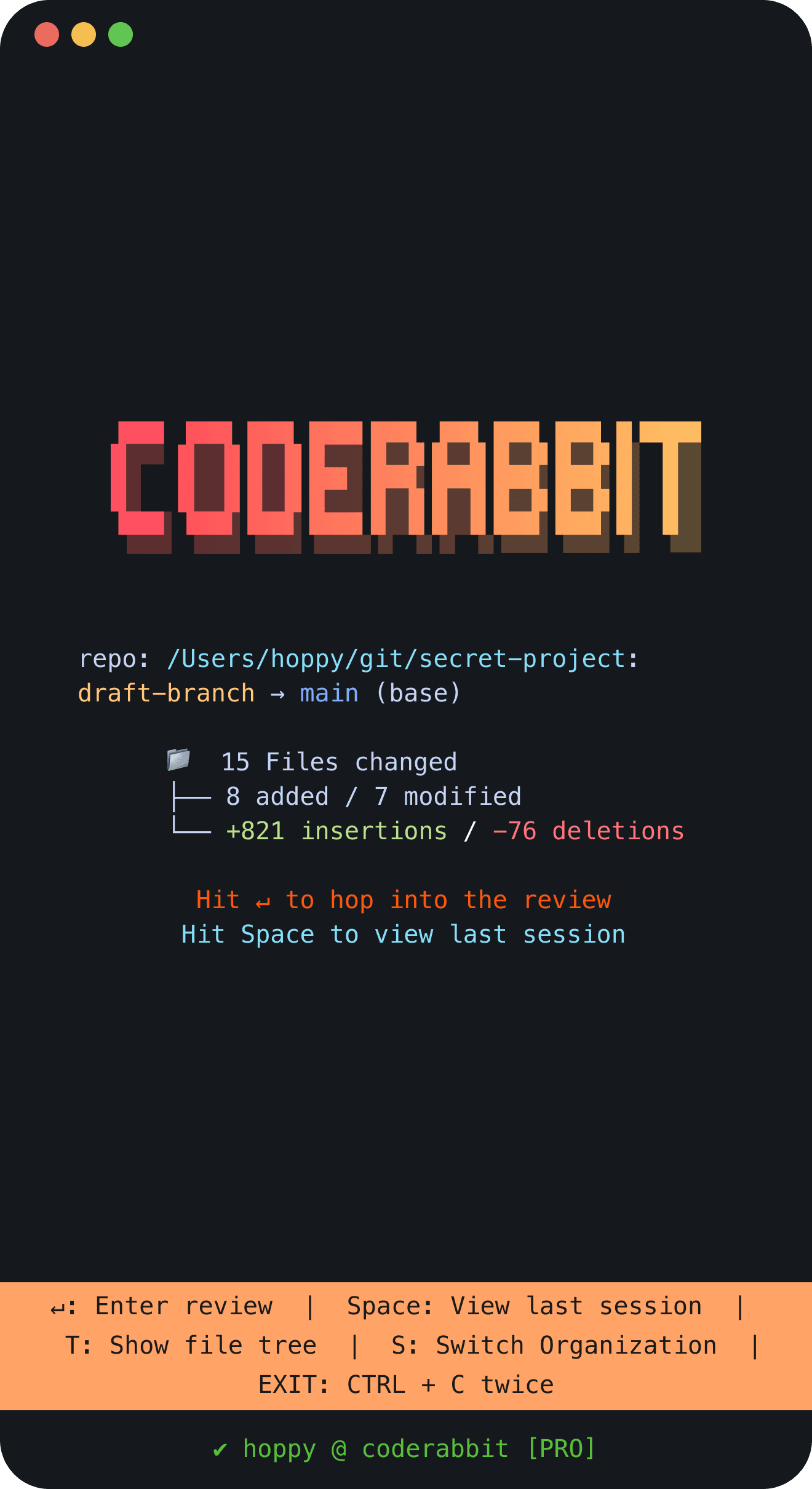 CodeRabbit CLI | AI Code Reviews in CLI