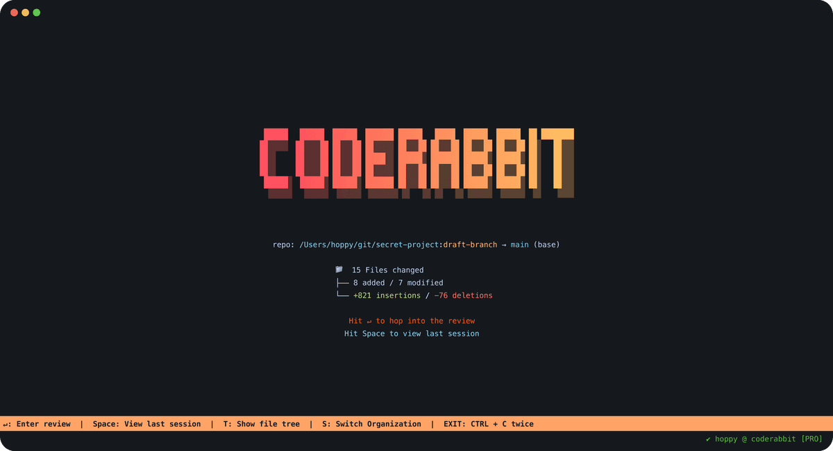 CodeRabbit CLI | AI Code Reviews in CLI