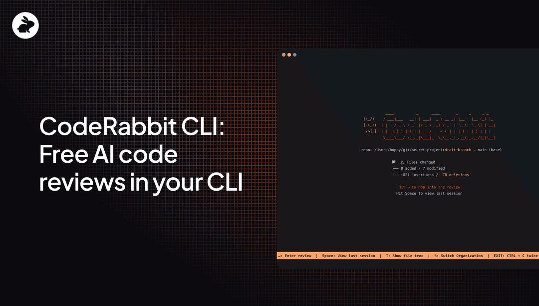 CodeRabbit CLI - Free AI code reviews in your CLI