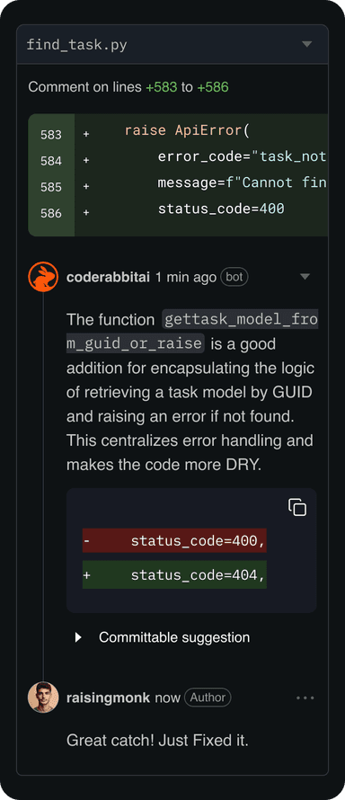 AI Code Reviews | CodeRabbit | Try for Free